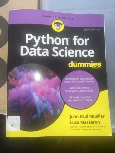 Python for Data Science for Dummies by John Paul Mueller and Luca ...