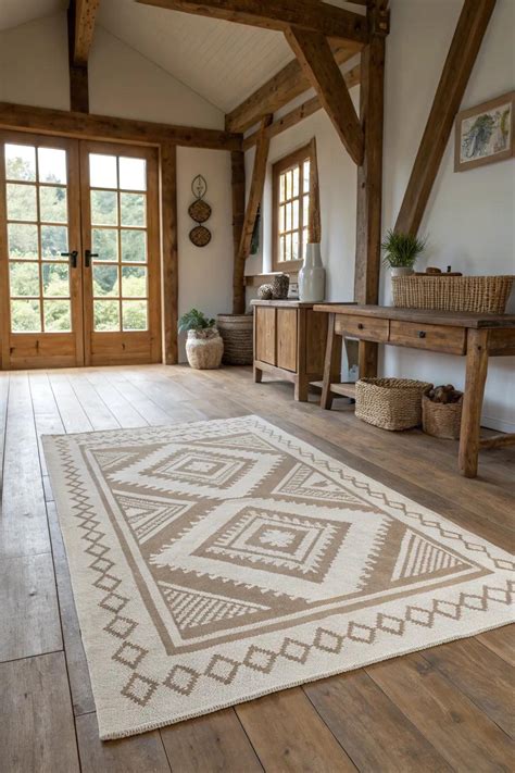 19 Cozy Farmhouse Carpet Ideas For Every Room