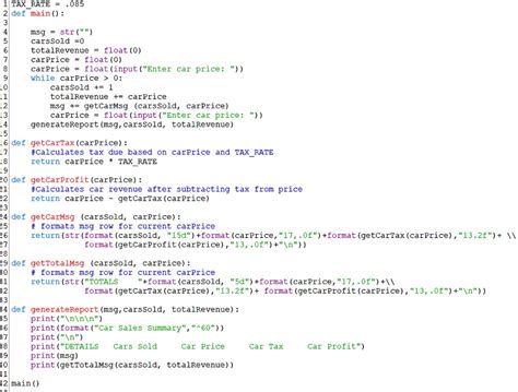 Python Refer To The Image Below Part Enter The Line Number Of Each User Defined Function