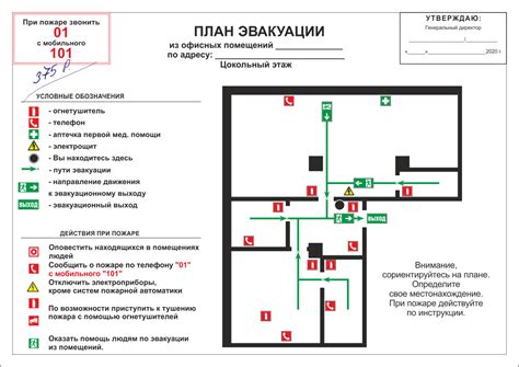 Заказать План Эвакуации При Пожаре Недорого — Скидка 10