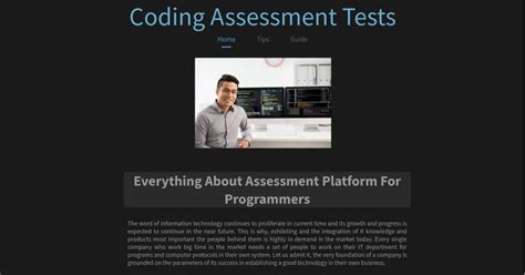 Codingassessmenttests