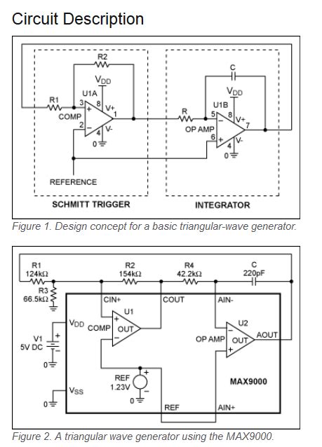Precision Triangular Wave Generator Uses A Single Ic Electronic Products