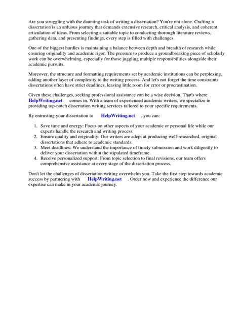 Best Dissertation Example Pdf Thesis