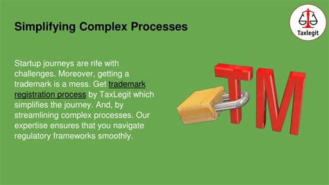 Ppt Simplifying Business Compliance Taxlegits Gst And Trademark