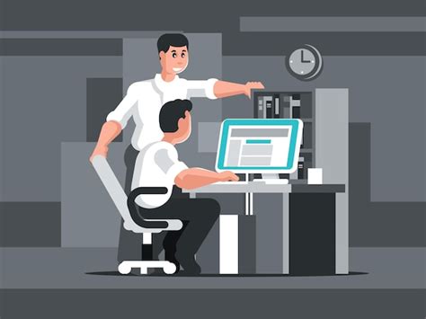 Premium Vector Startup Concept In Programming Team Work On Software Development Vector Graphics