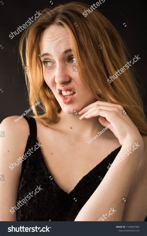 Portrait Red Hair Fashion Model Stock Photo Shutterstock