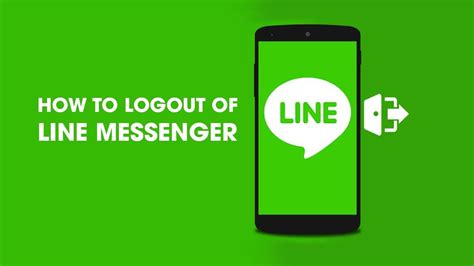 How To Sign Out Of Line Messenger Logout Of Line Artofit