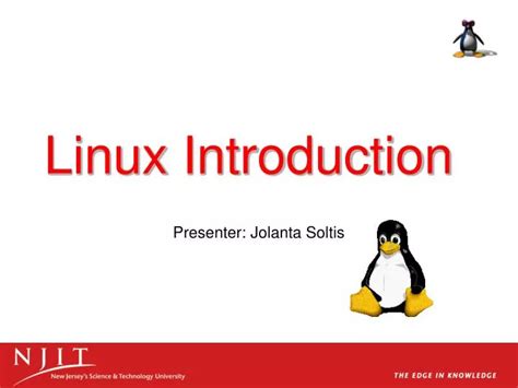 PPT Linux Introduction PowerPoint Presentation Free Download ID