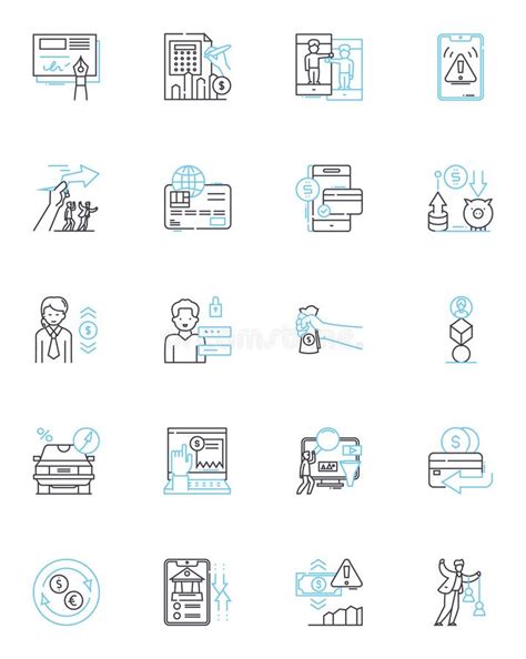 Mtary Support Linear Icons Set Resilience Empathy Dedication Understanding Patience