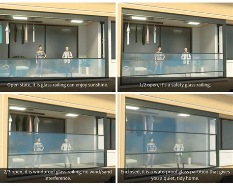 Automatic Motorized Glass Window Smartart