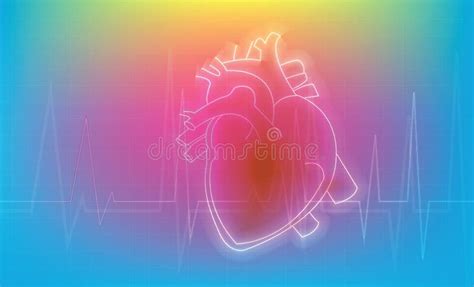Heart Rate Measurement Stock Vector Illustration Of Measurement