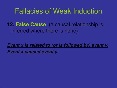 PPT 3 3 Fallacies Of Weak Induction PowerPoint Presentation Free Download ID 3010441