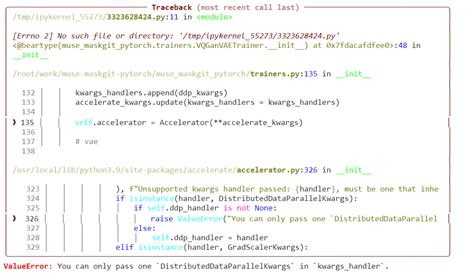 valueerror you can only pass one `distributeddataparallelkwargs` in