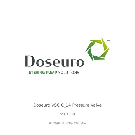 Doseuro Vsc C 14 Pressure Valve Doseuro Imtek Engineering Global