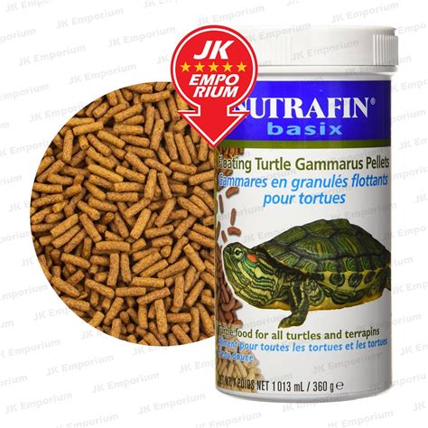Nutrafin Basix Floating Turtle Tortoise Terrapin Pellets Food Stick Sticks Pellet Makanan Kura