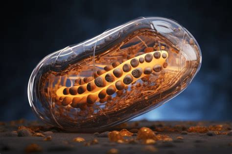A Close Up View Of Mitochondria Within Cell Surrounded By Other Cellular Structures Ideal For