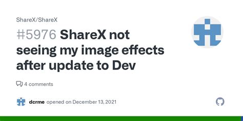 sharex not seeing my image effects after update to dev · issue 5976 · sharex sharex · github