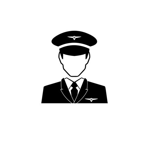 Pilot Avatar Vector Icon Illustration 23581075 Vector Art At Vecteezy