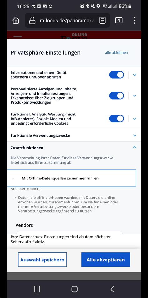 Cookie Settings In EU Are Horrible Theres Always Expandable Columns With About Words
