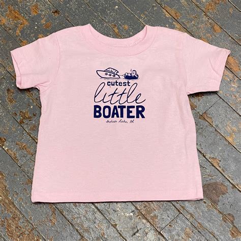 Cutest Little Boater Indian Lake Oh Graphic Designer Short Sleeve Todd