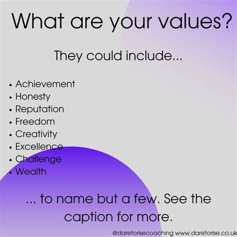Ruth Saville On Linkedin Do You Know What Your Values Are What Are