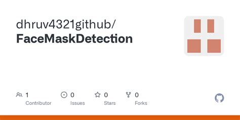 Github Dhruv4321github Facemaskdetection