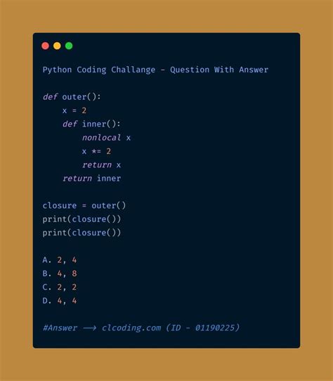 python coding challange question with answer 01190225 answer with