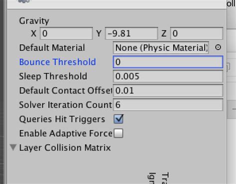 c unity objects with rigid bodies and colliders going through each