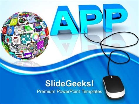 global apps mouse powerpoint templates and powerpoint themes 0812
