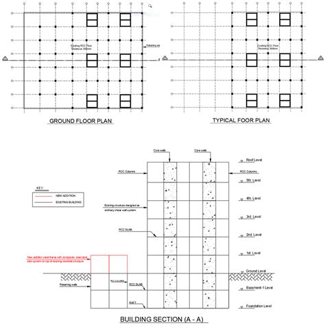 An Addition To Existing Rcc Structure Which Was Designed For Seismic Resistance Force As