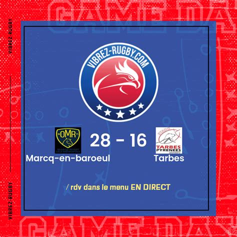 Résultat Marcq En Baroeul Tarbes 28 16