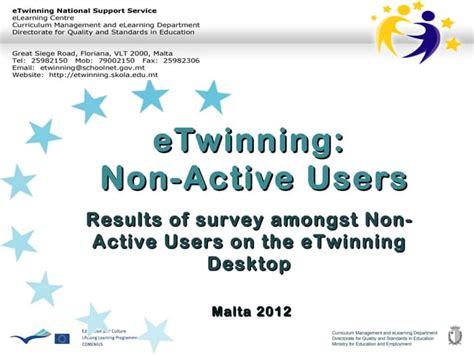 inactive users etwinning ppt professional school postgraduate