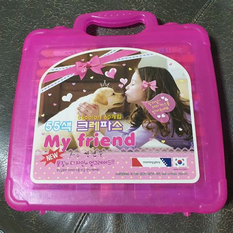 모닝글로리 55색 크레파스 당근 중고거래