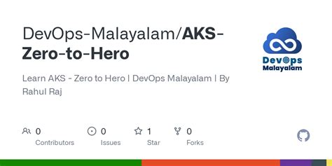 github devops malayalam aks zero to hero learn aks zero to hero