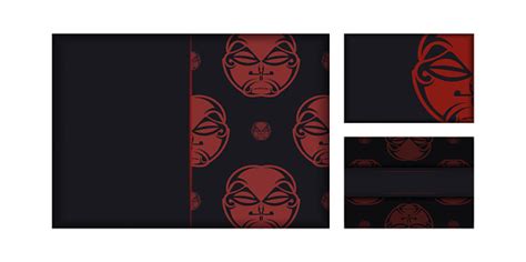 그리스 장식과 로고와 텍스트에 대한 장소와 검은 배너 템플릿 엽서 인쇄용 템플릿 0명에 대한 스톡 벡터 아트 및 기타 이미지