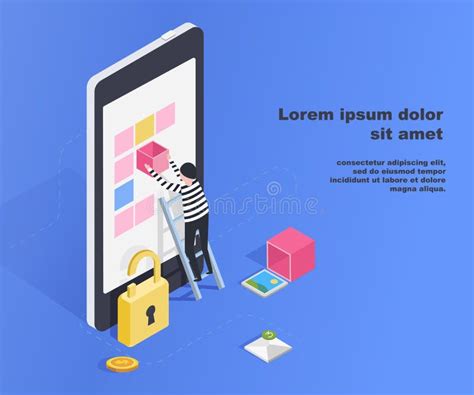 Insecure Network Concept Illustration Stock Illustration Illustration Of Concept Connected