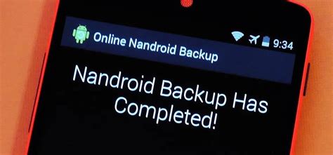 The Flat Out Easiest Way To Create A Nandroid Backup On Android Nexus Gadget Hacks