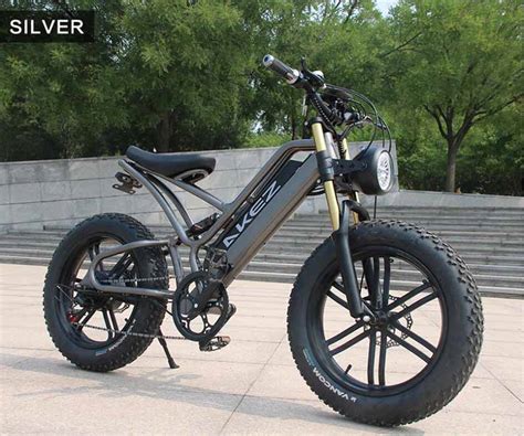 Akez 20 4 0 Fat Tire All Terrain E Scooter Bike Akez Official Store