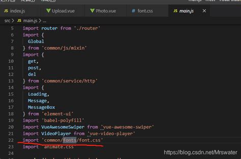 Vue项目中 引入字体的步骤vue 设置字体钉钉进步体样式 Csdn博客