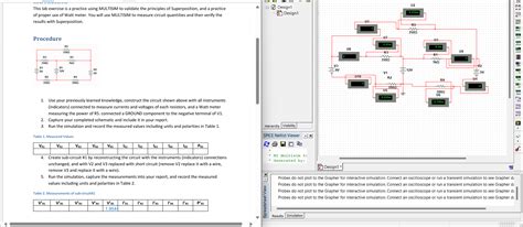 Solved Construct The Following Circuit In Multisim To Fill