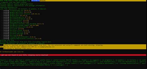 php composer require google apiclient ERROR Stack Overflow en español