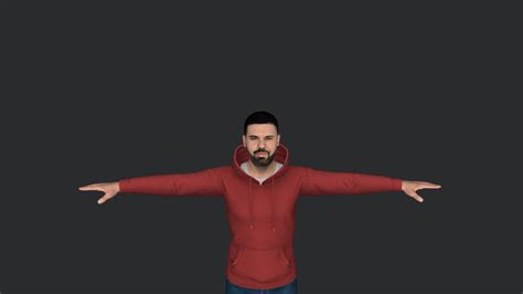 Drake Nba Realistic Full Body Fully Rigged Character 3d Model By Meta