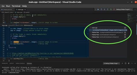 C Unable To Display Window Via Cvimshow What Am I Missing