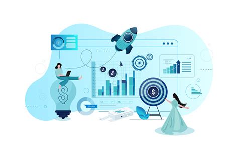 비즈니스 그래픽의 창조적 인 회사는 아이디어에 대한 공동 검색에 종사하고 있습니다 주목 결심에 대한 스톡 벡터 아트 및 기타 이미지 주목 결심 해결책 개념 Istock