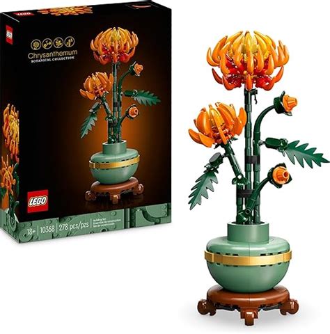 LEGO Botanicals Chrysantheme- Kreatives Bauset für Erwachsene ...