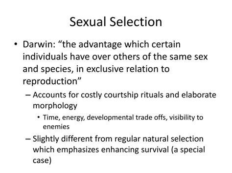 Evolution Of Reproductive Behavior Continued Ppt Download