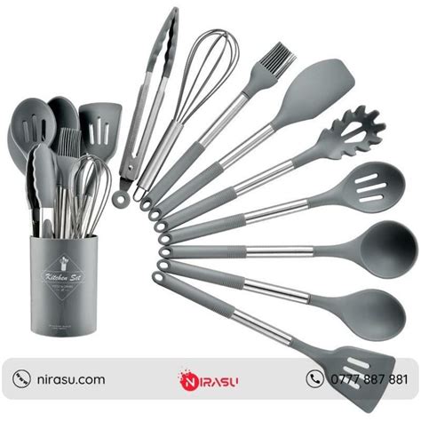 Silicone Cookware Set 12 Pieces Nirasu 1 E Commerce Company In Sri