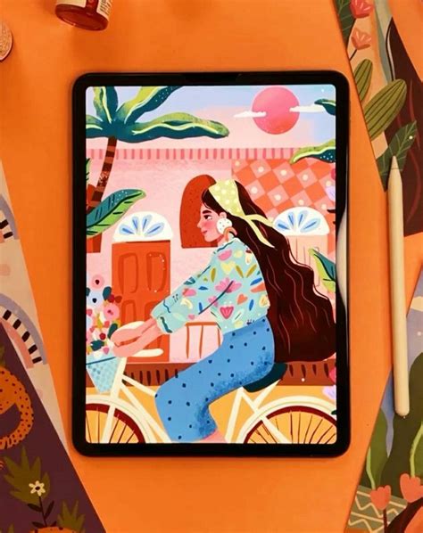 Pin By Monica K On Procreate Procreate Ipad Art Graphic Design Resume Illustration