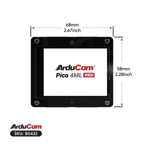 Pico4ml Pro Tinyml Plug N Play Rp2040 Dev Kit Multiple Spi Camera Adapter Hitechchain