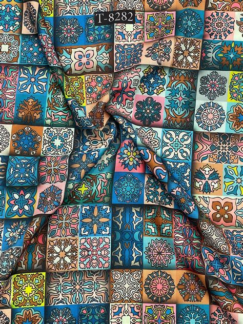 Rayon Festive Prints The Wardrobe Fabrics